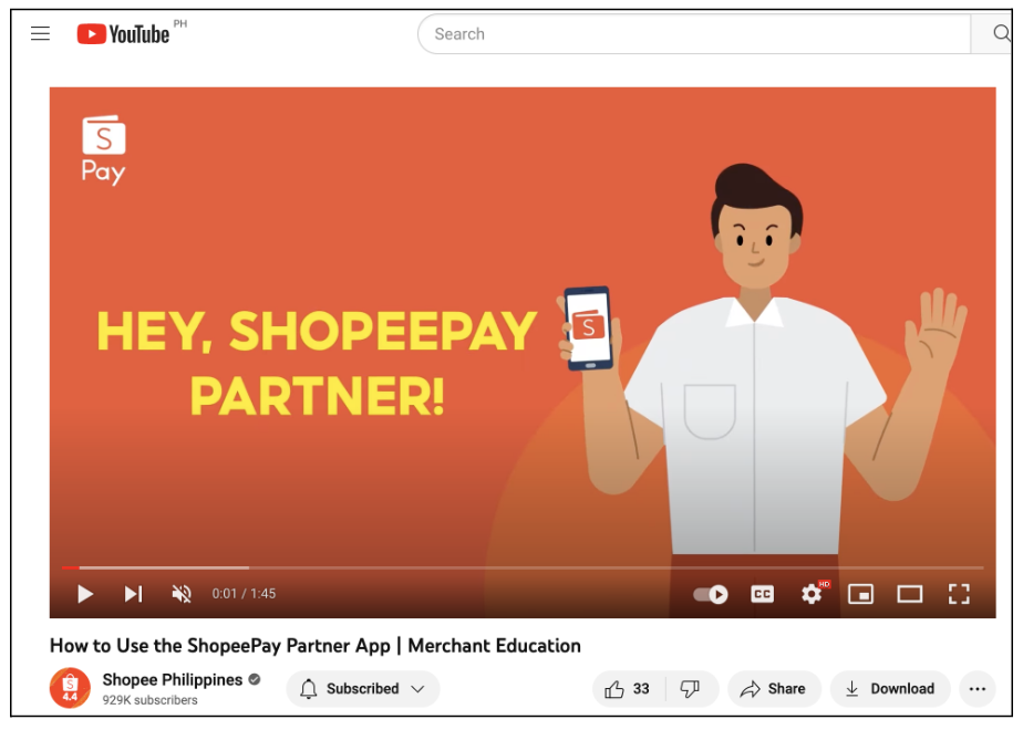 Logging in to ShopeePay Partner App | Shopee PH Seller Education Hub