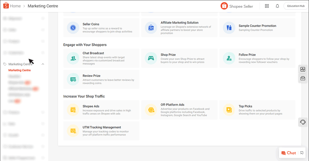 Using UTM Tracking Management | Shopee PH Seller Education Hub