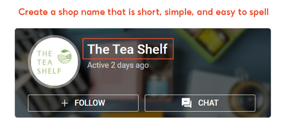 Creating your shop name | Shopee PH Seller Education Hub