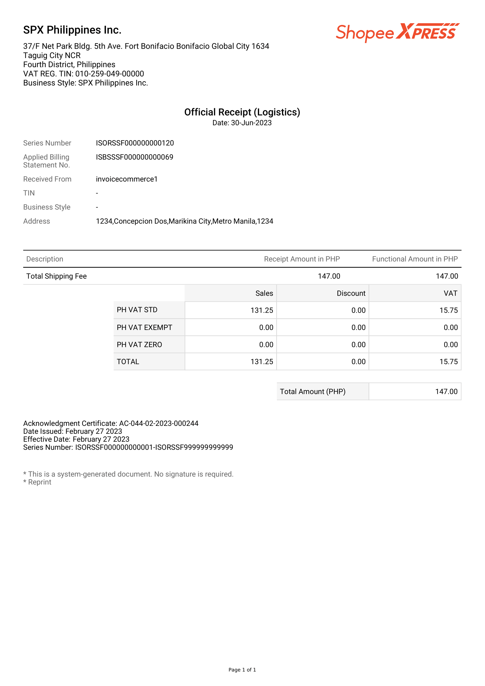 Checking My Tax Invoices | Shopee PH Seller Education Hub